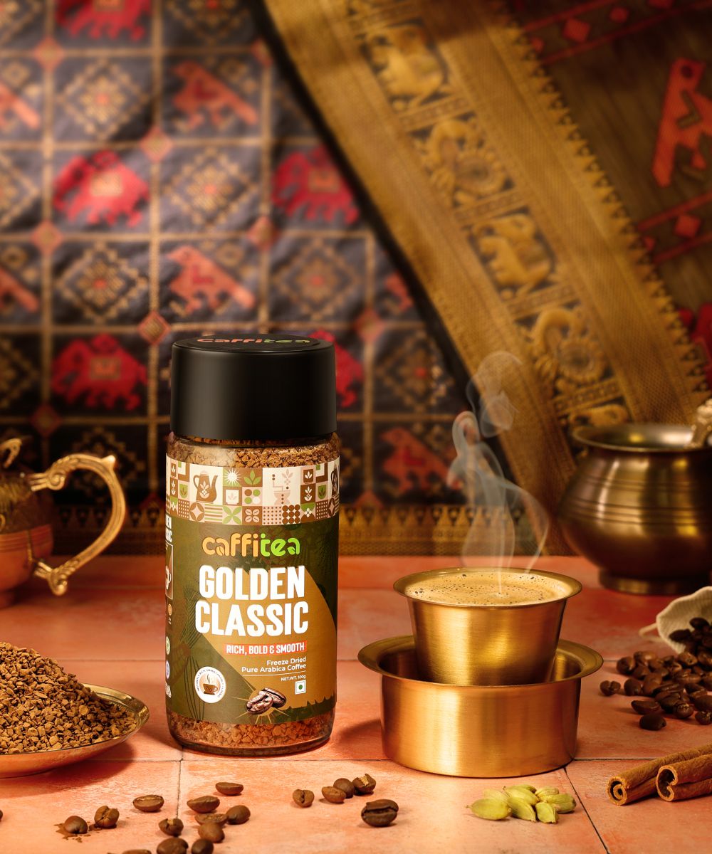 Golden Classic Coffee – Smooth & Timeless Flavor | Caffitea